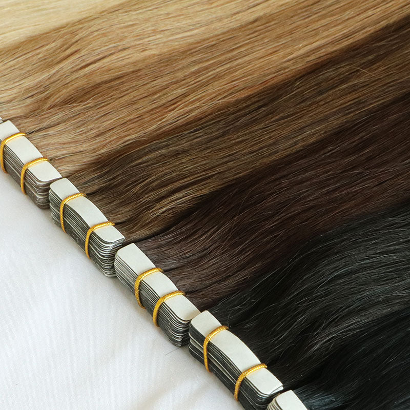 how to install best tape in hair extensions – HSUhairextensions